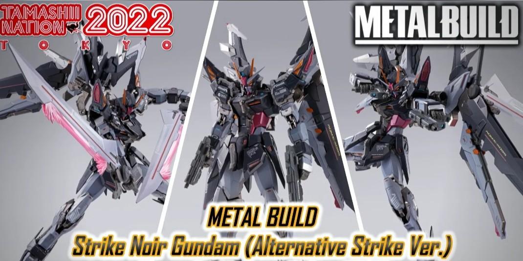 PO Metal build MB Strike Noir Gundam Tamashi nation 2022 Jap exclusive ...