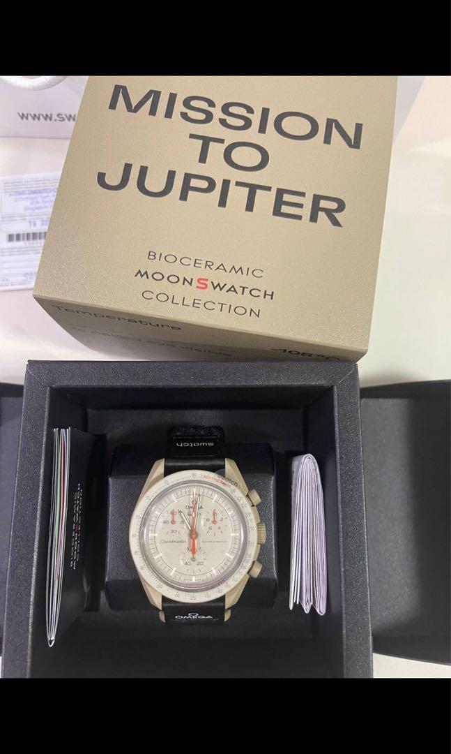 Mission to jupiter omega x swatch, Luxury, Watches on Carousell