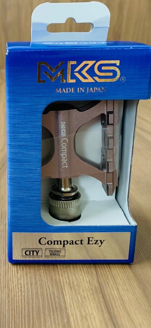 MKS Compact Ezy Bicycle Pedals, Sports Equipment, Bicycles & Parts, Parts & Accessories on Carousell