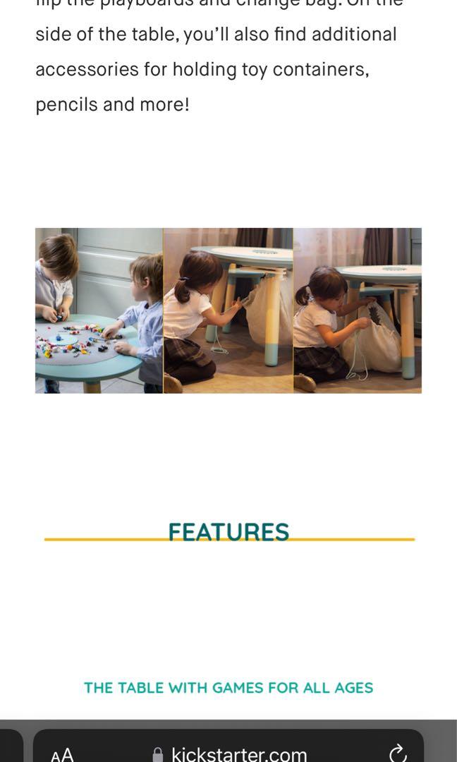 Mukako table, Babies & Kids, Baby Nursery & Kids Furniture, Kids ...