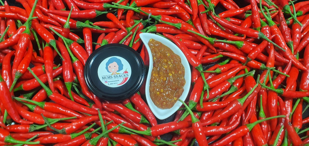 Mums Snacks Chilli Sambal Belacan , 100% Hand Made, Traditional Taste ...