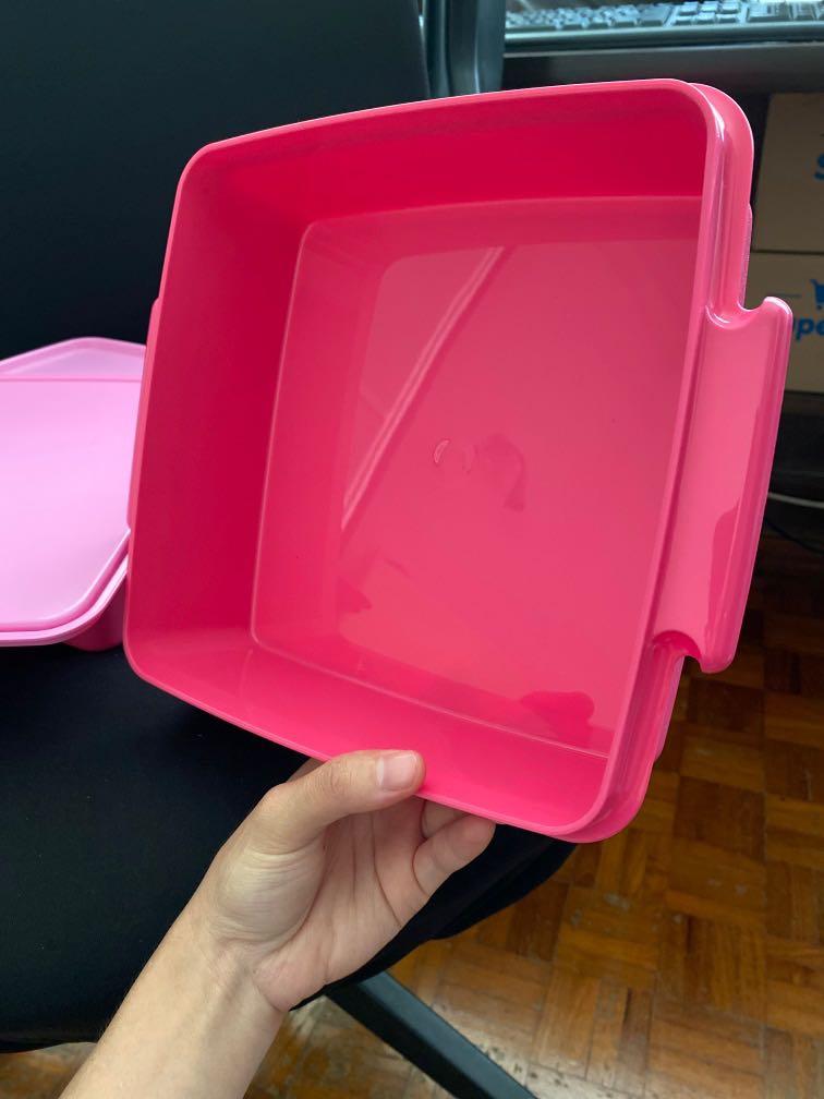 New Tupperware square container, Furniture & Home Living, Kitchenware ...