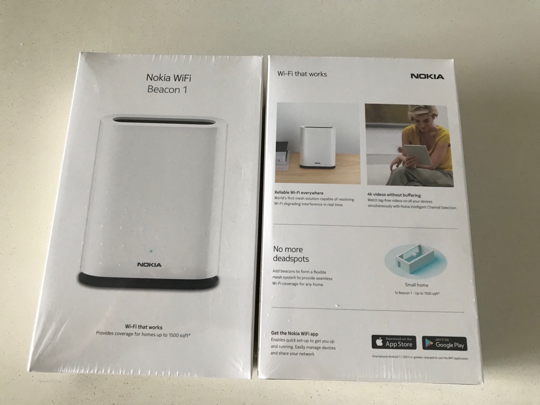 Nokia Wifi Mesh, Mobile Phones & Gadgets, Other Gadgets on Carousell