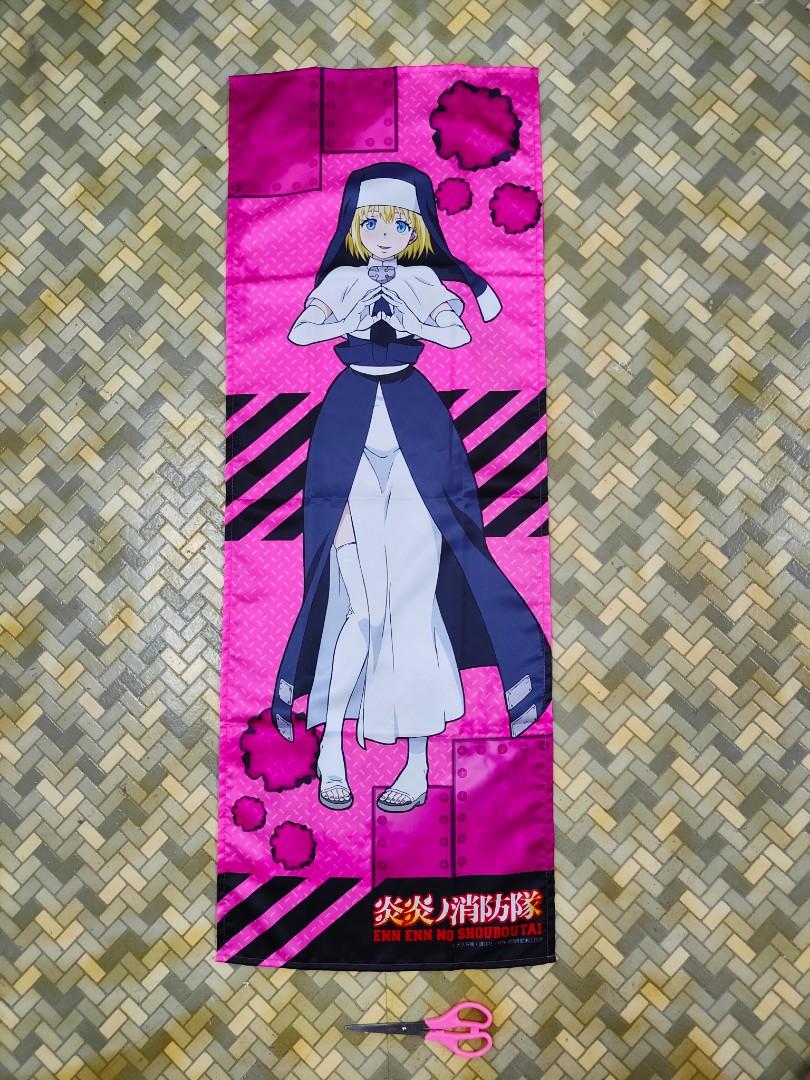 Official Fire Force Iris Visual Cloth Hobbies And Toys Collectibles And Memorabilia Fan