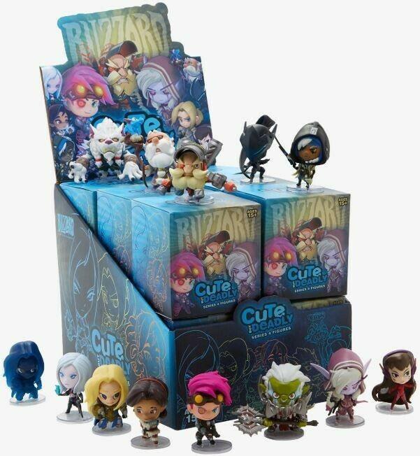 Overwatch Cute But Deadly Series 4 collectible figures Full Set with ...