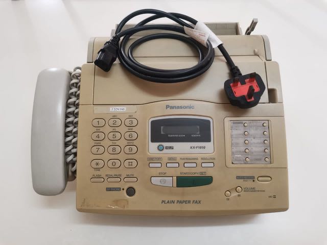 Panasonic Fax Machine, Computers & Tech, Office & Business Technology ...