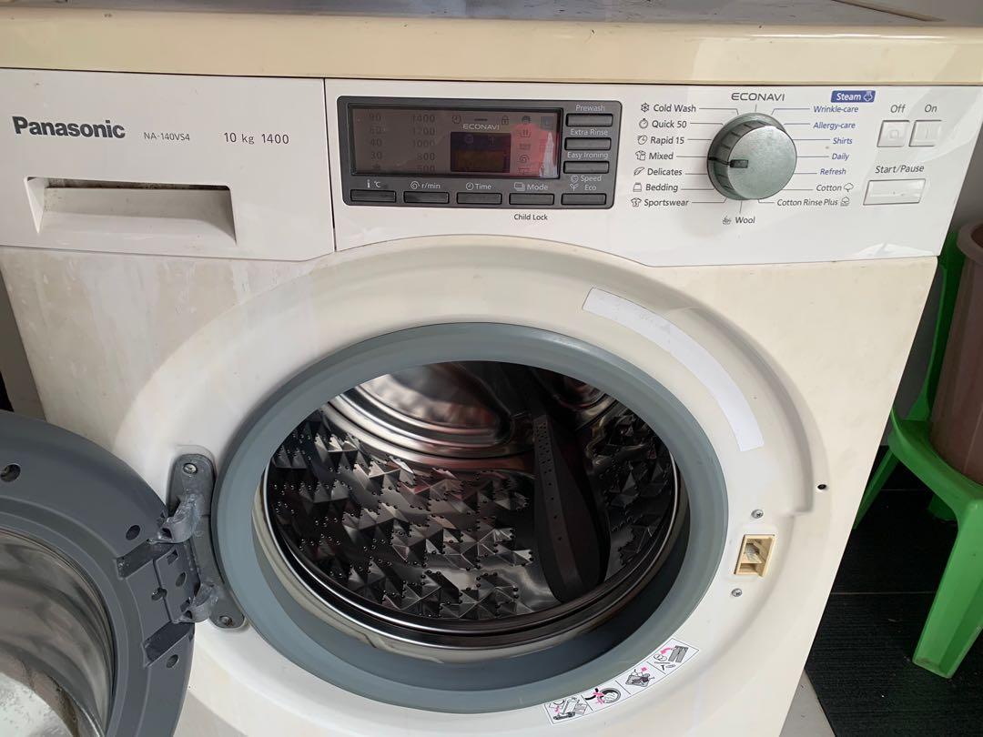 Panasonic inverter 10kg washar, TV & Home Appliances, Washing Machines ...