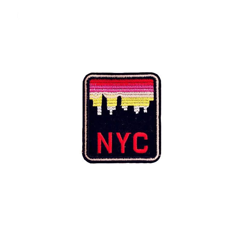 (Patch) NYC New York City Night Sky Line Silhouette Iron On, Hobbies ...