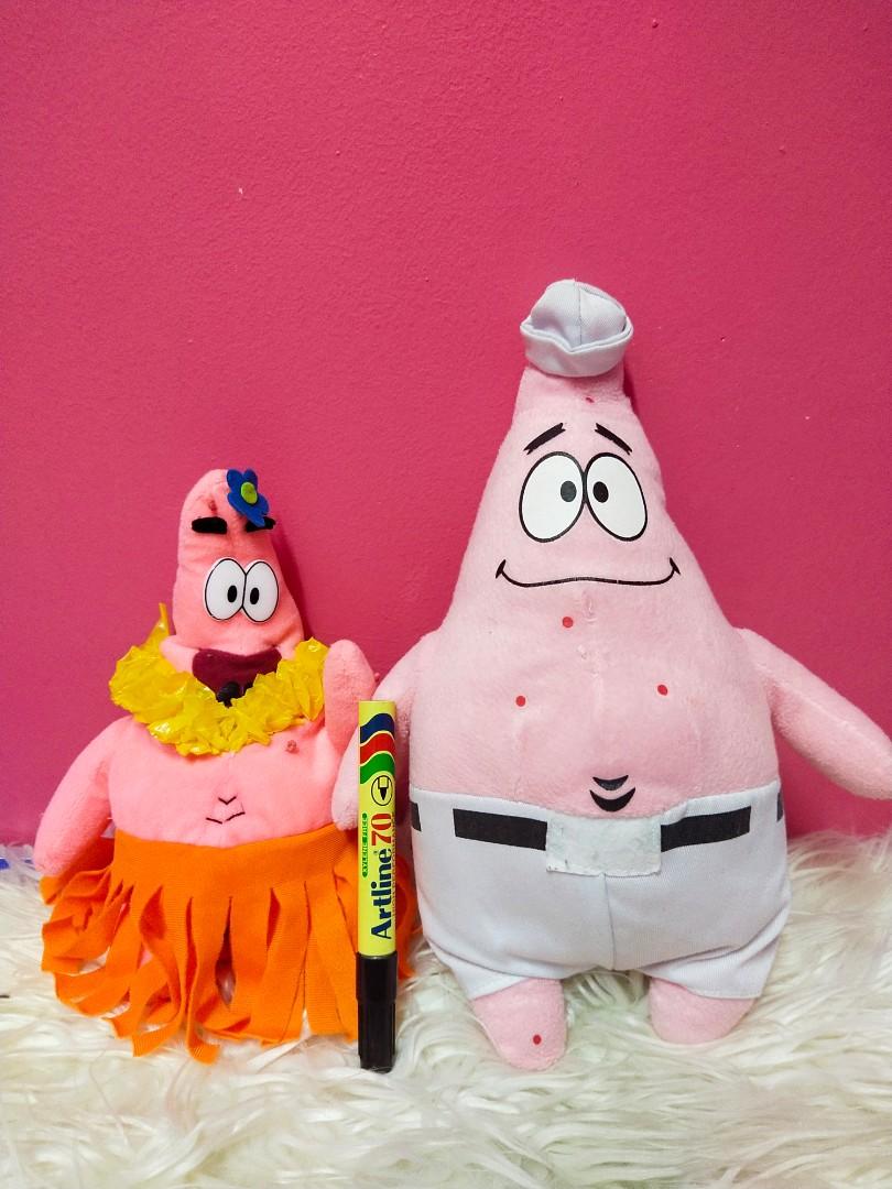 Patrick Star Fish plush toy Combo 2pcs, Hobbies & Toys, Collectibles ...