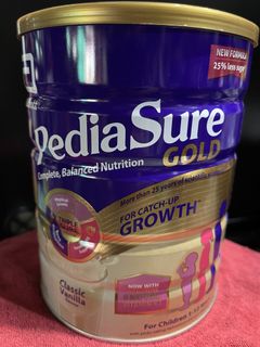 Pediasure Milk Powder Vanilla 850g (Less Sugar), Babies & Kids, Nursing ...
