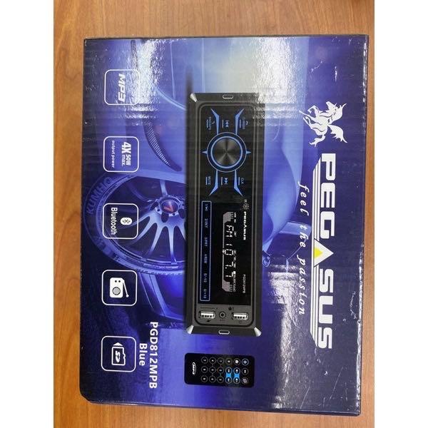 PEGASUS SINGLE DIN USB FM MP3 BLUETOOTH RADIO PLAYER, Auto Accessories on Carousell