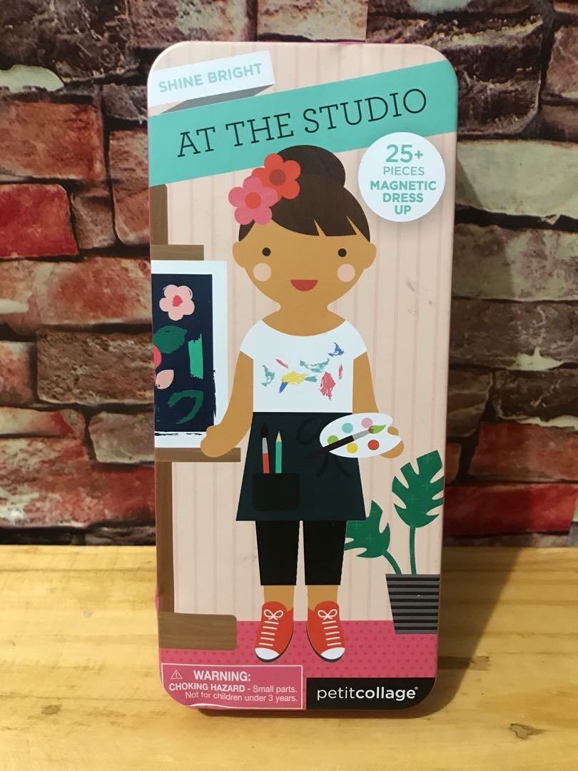 Petite Collage Magnetic Dress Up- At The Studio, Hobbies & Toys, Toys ...
