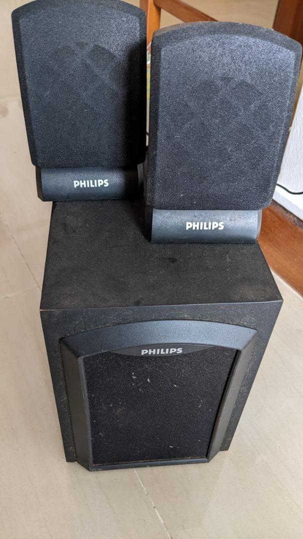 Philips speakers + subwoofer, Audio, Soundbars, Speakers & Amplifiers ...