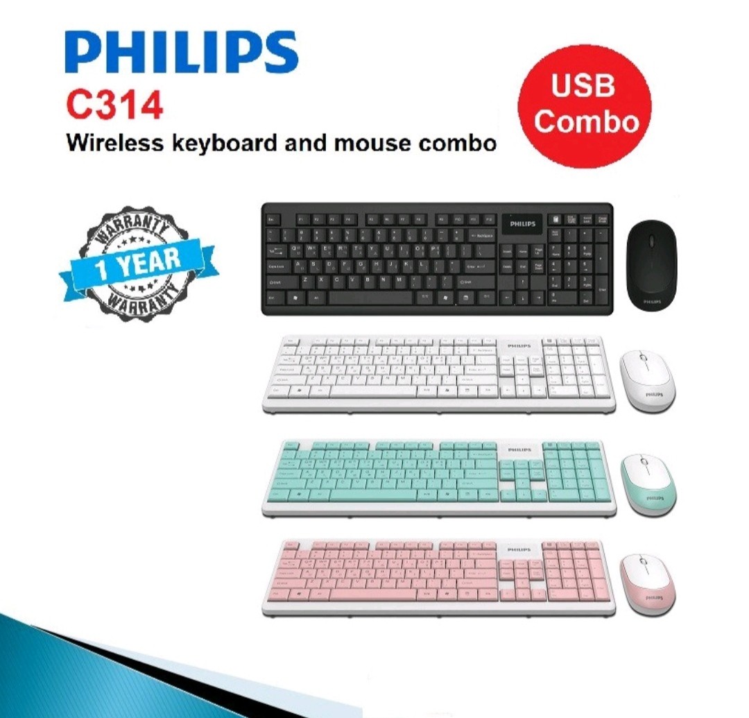 Philips Wireless Keyboard, Computers & Tech, Parts & Accessories, Mouse ...