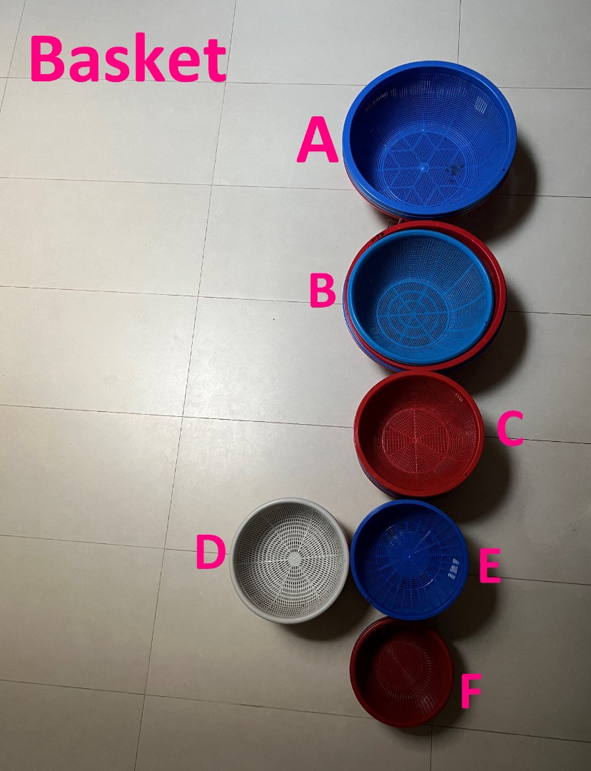 Plastic COLANDERS ROUND, Furniture & Home Living, Kitchenware ...