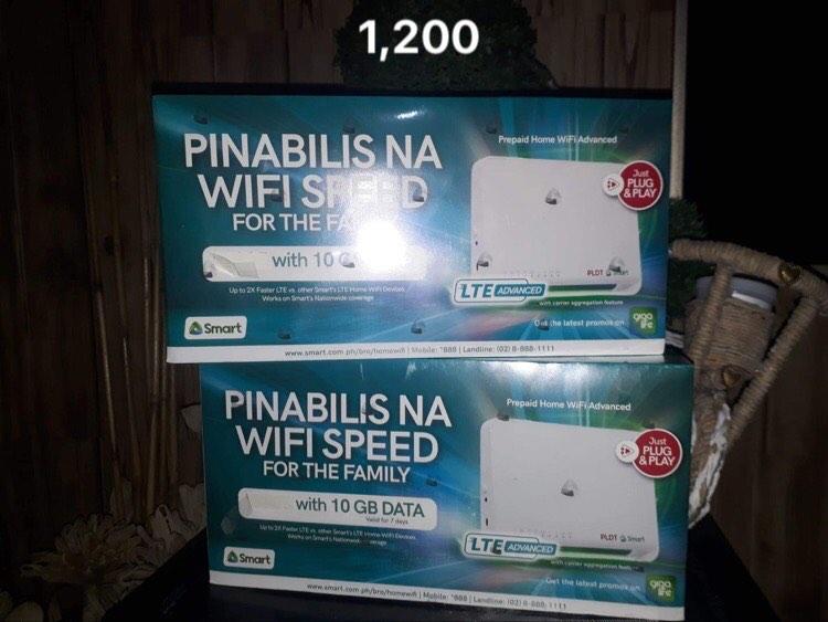 PLDT Prepaid wifi and Smartbro pocket wifi, Computers & Tech, Parts ...