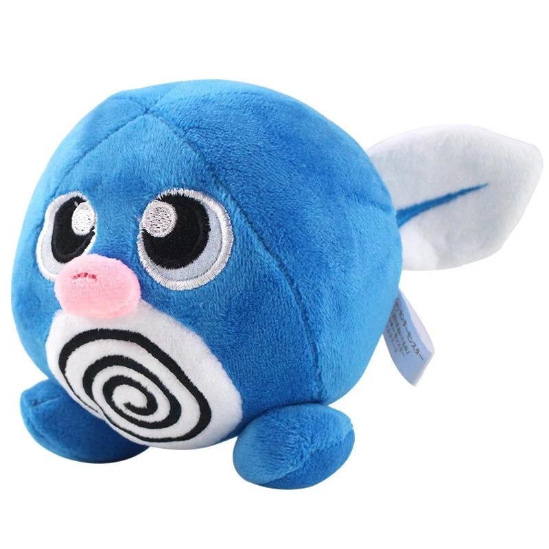 Pokemon Anime Poliwag Cute Animal Tadpole Cartoon Plush Soft Stuffed ...