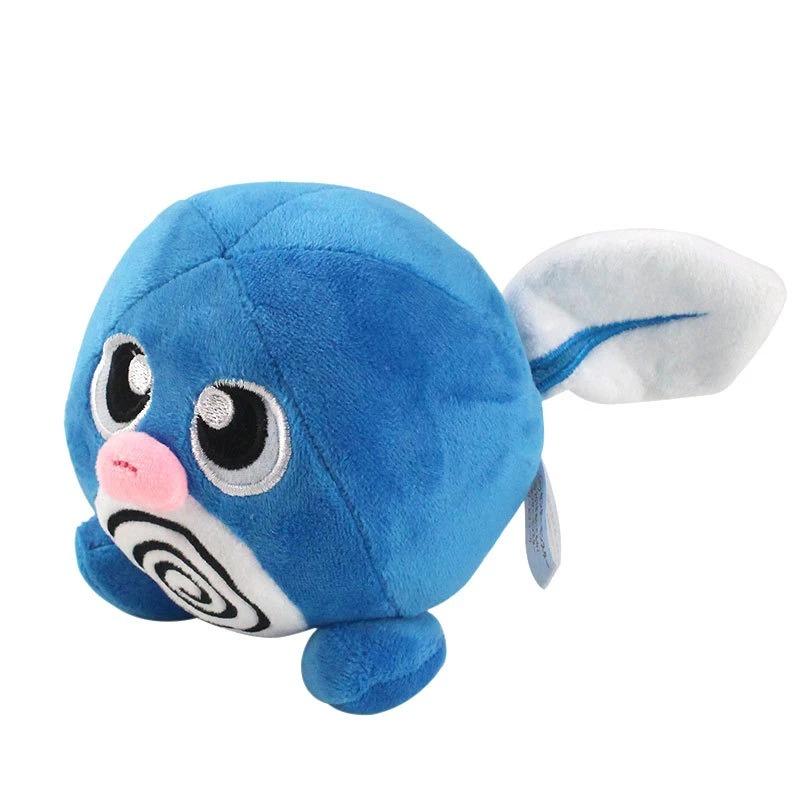 Pokemon Anime Poliwag Cute Animal Tadpole Cartoon Plush Soft Stuffed ...