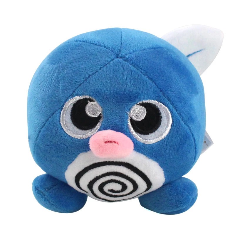 Pokemon Anime Poliwag Cute Animal Tadpole Cartoon Plush Soft Stuffed ...