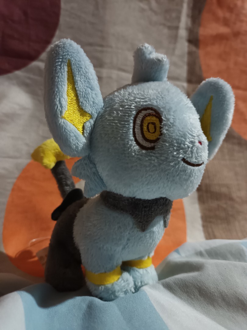 POKEMON CENTER CANVAS SHINX PLUSH, Hobbies & Toys, Toys & Games on ...