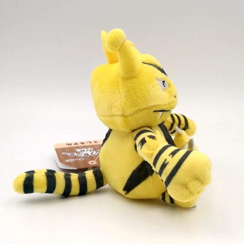 Pokemon Electabuzz Cute Cartoon Doll Kids Birthday Gifts Plush Toy ...