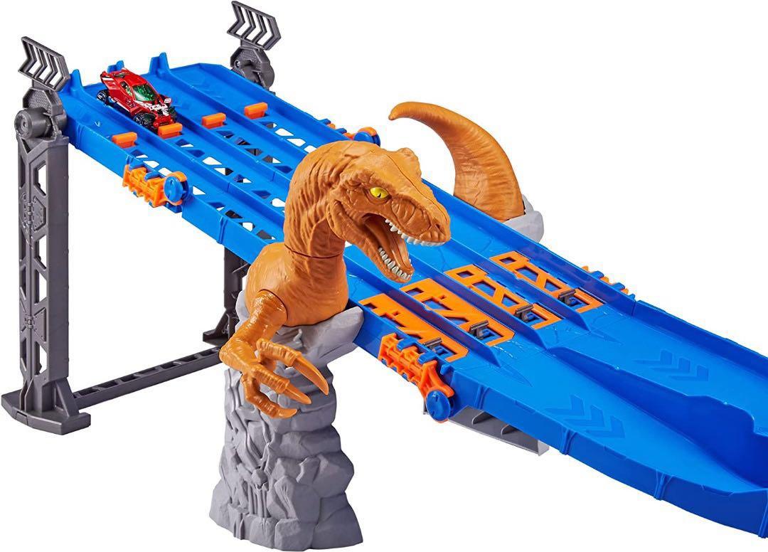 (PO)Metal Machines 4-Lane Raptor / Shark Attack Track Set by ZURU ...