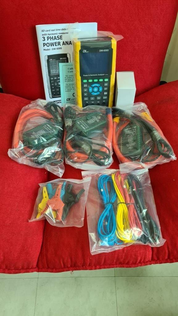 PQA with Harmonics, 6000A, Power Quality Analyzer, 3-Phase Power ...