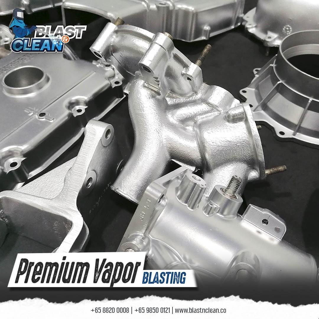 Sand Blasting-Premium Vapor Blasting of Ferarri Engine Part, Car ...