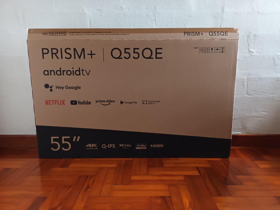 Prism 55 inch TV box, TV & Home Appliances, TV & Entertainment, TV on ...