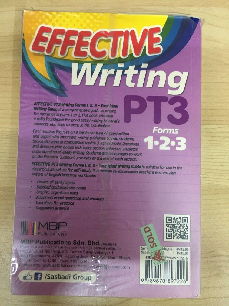 PT3 Effective Writing, Hobbies & Toys, Books & Magazines, Textbooks on ...