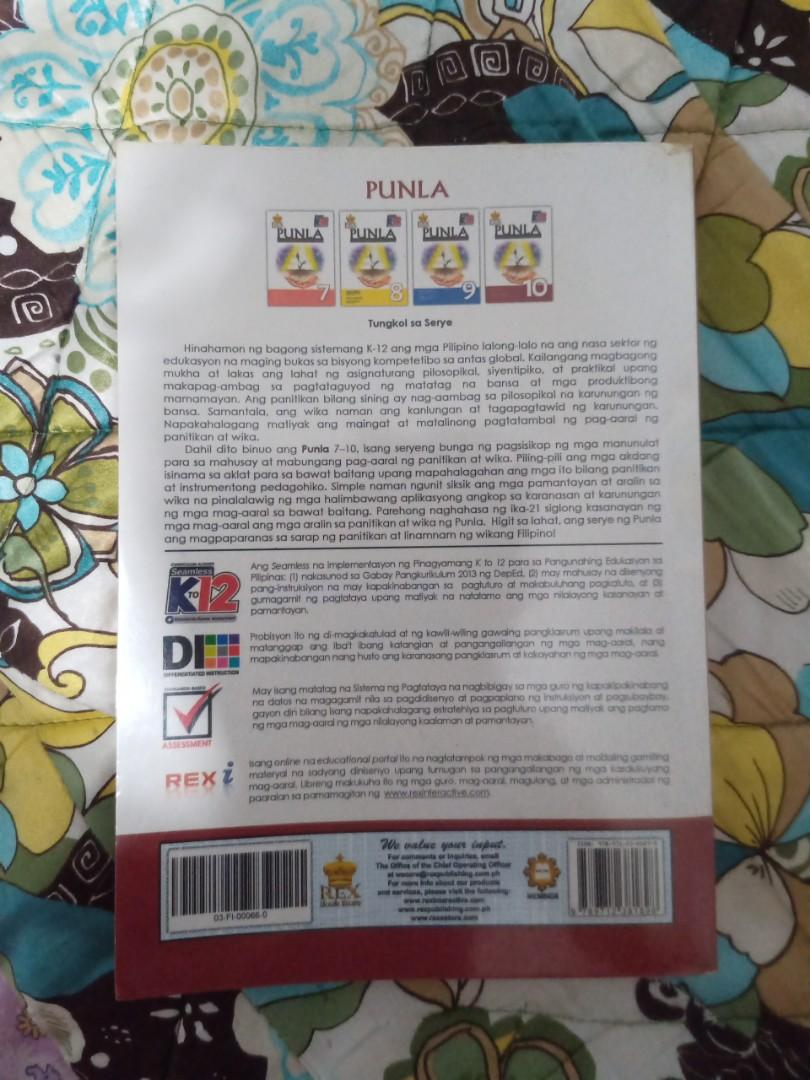 Punla 10 Filipino Book REX Bookstore, Hobbies & Toys, Books & Magazines ...