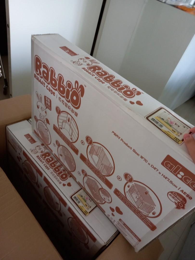 Rabbio Cage, Pet Supplies, Homes & Other Pet Accessories on Carousell