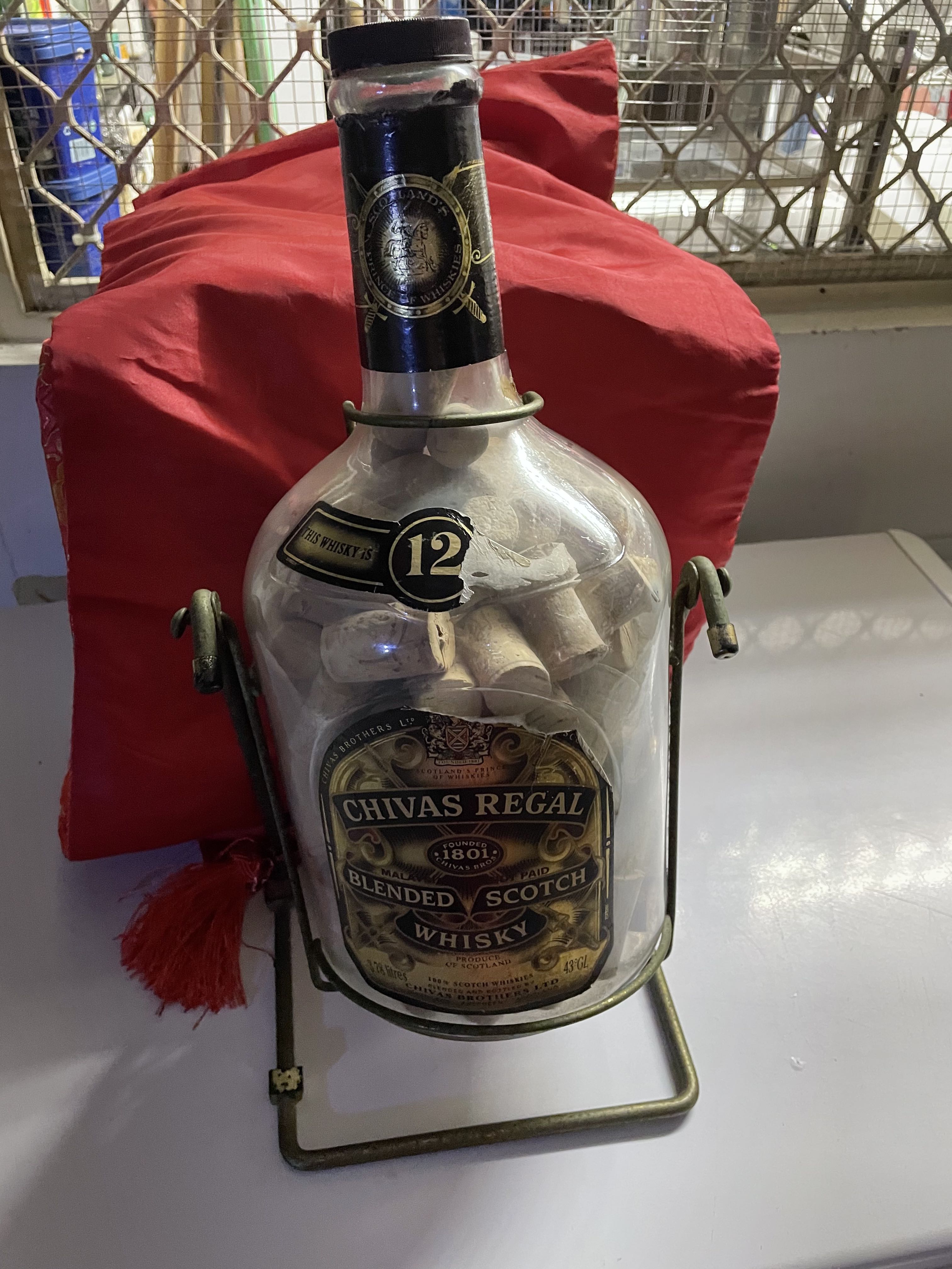Rare huge Chivas Regal 12years bottle, Hobbies & Toys, Collectibles ...