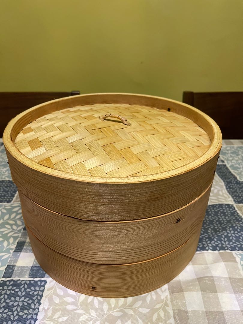 Rattan Basket for steaming, Furniture & Home Living, Kitchenware ...