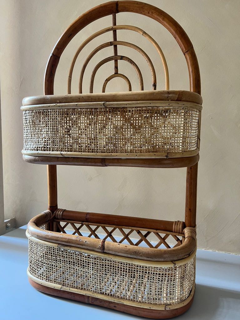 Rattan rustic shelf rack from Island Living, Furniture & Home Living ...
