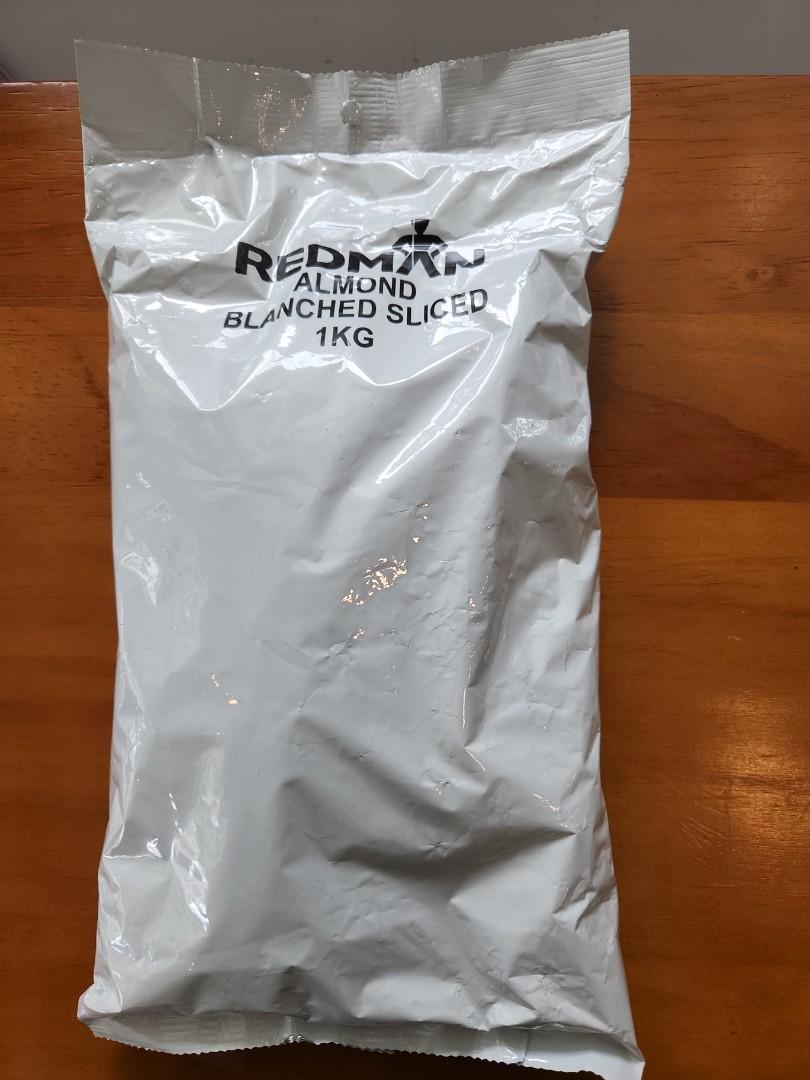 RedMan Almond Blanched Sliced 1kg, Food & Drinks, Homemade Bakes on ...