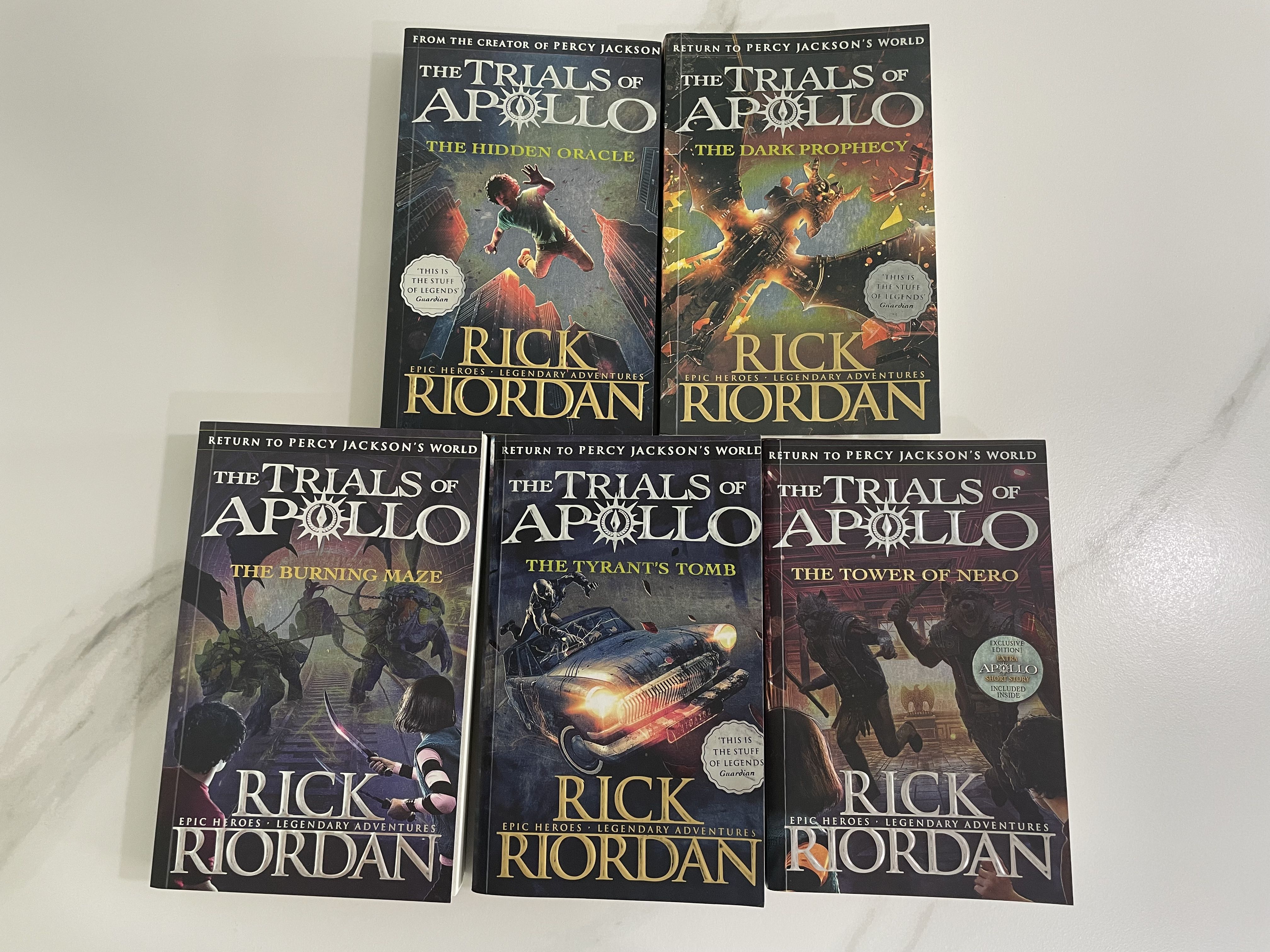 Rick Riordan Trials Of Apollo Hobbies And Toys Books And Magazines