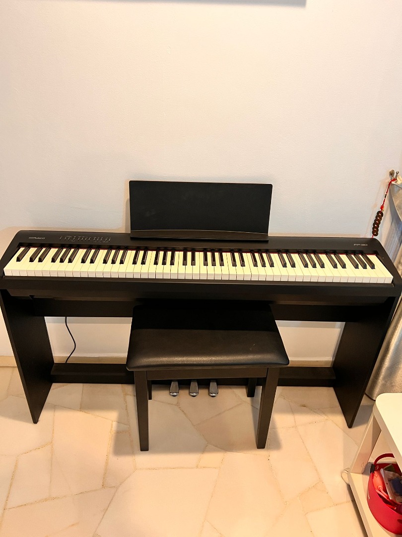Roland FP-30 Digital Piano, Hobbies & Toys, Music & Media, Musical Instruments on Carousell