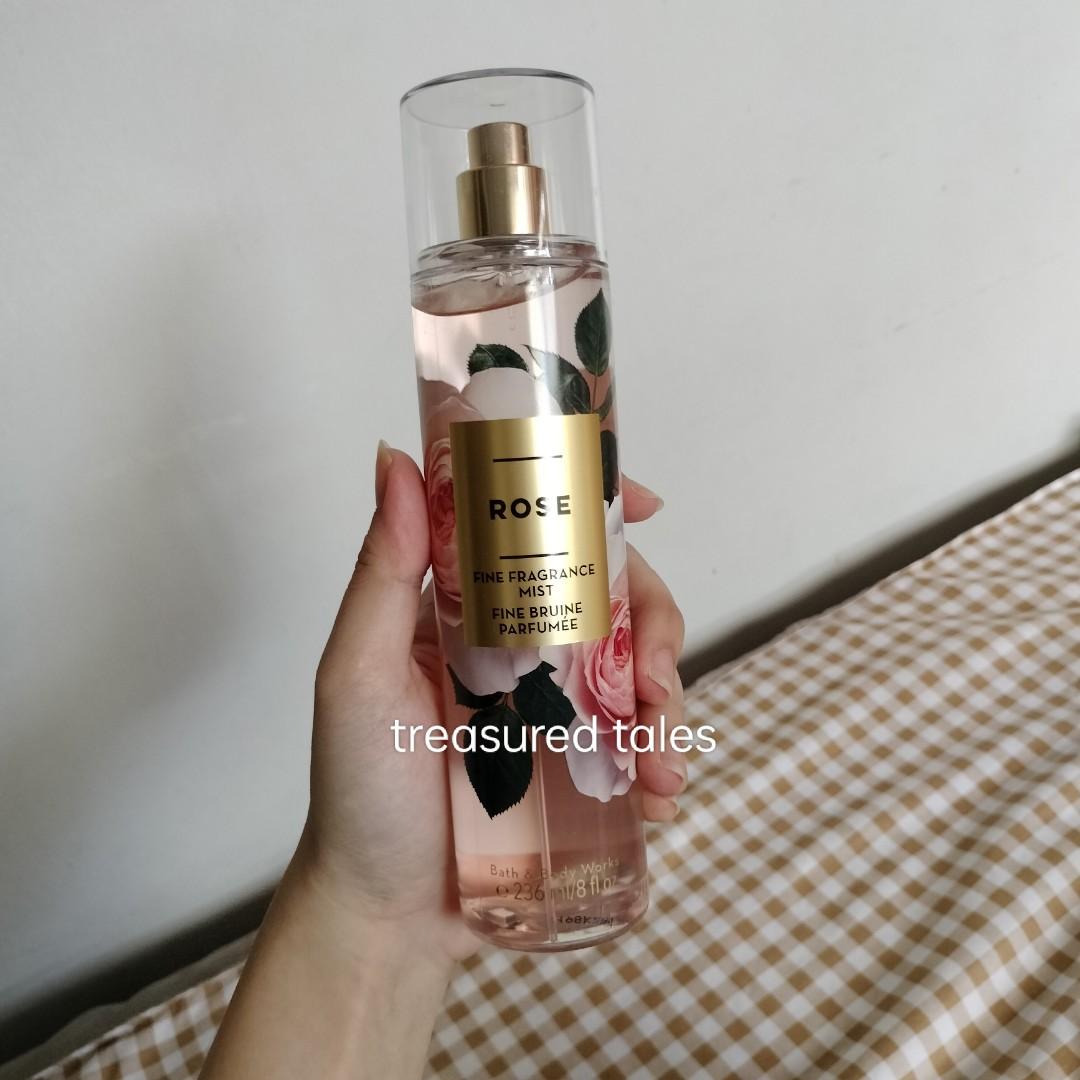Rose Bath and Body Works Body Mist 236ml Original/Authentic, Beauty ...