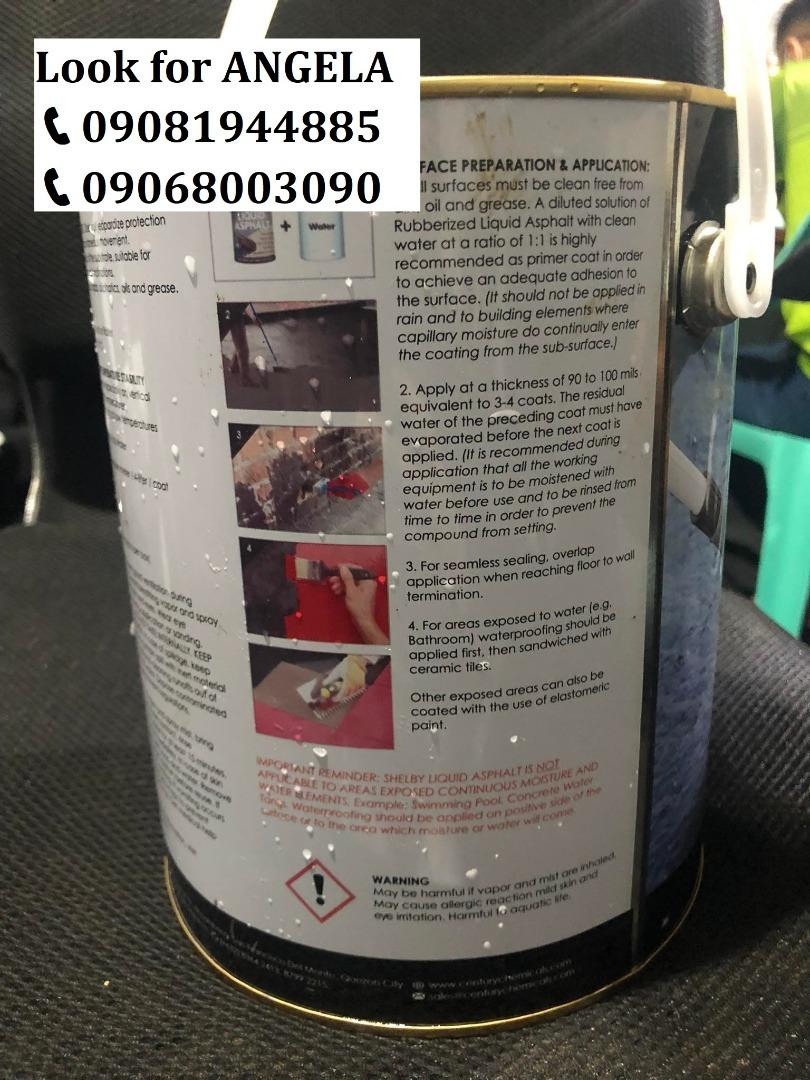 Rubberized Liquid Asphalt, Commercial & Industrial, Construction Tools ...