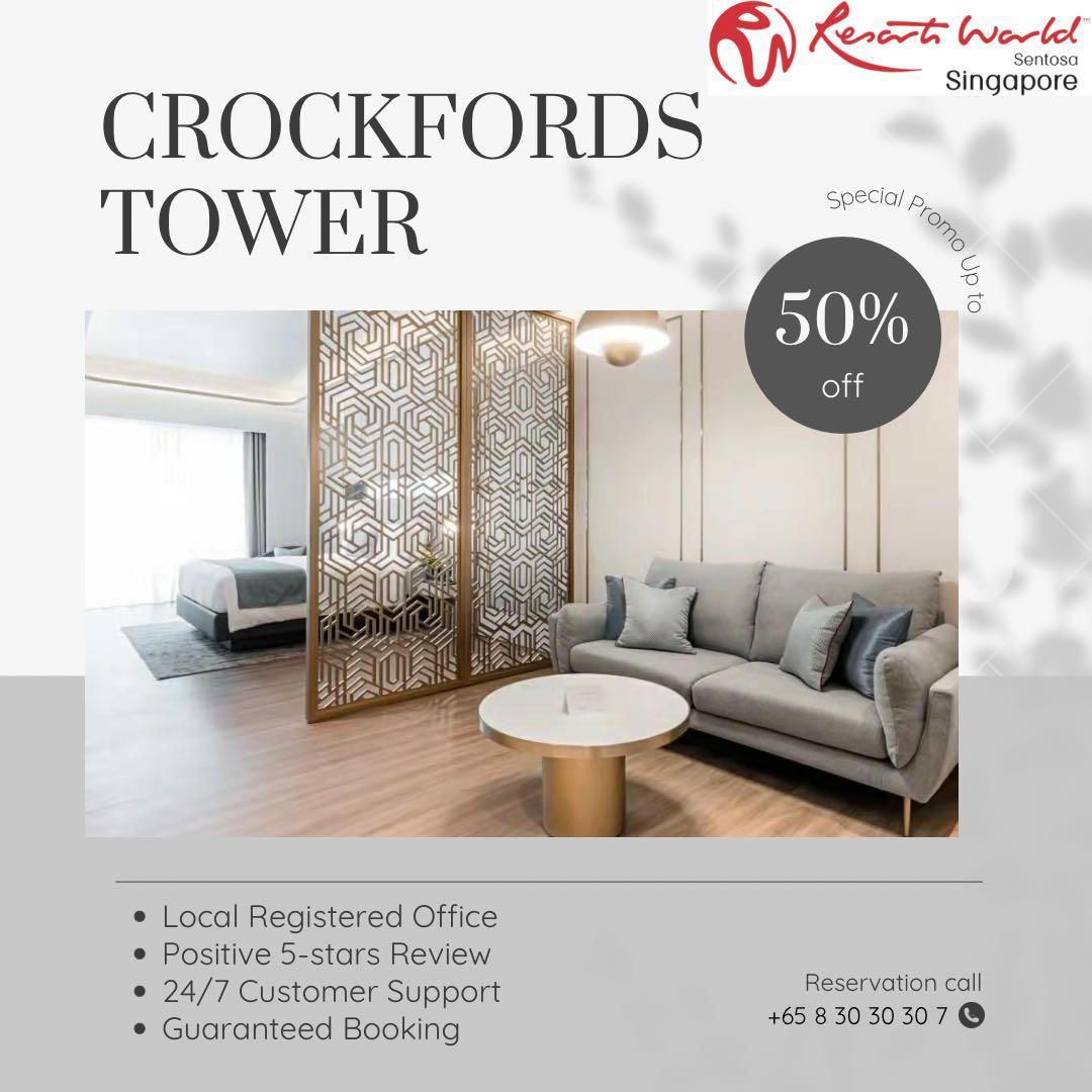 RWS Crockfords Tower - Available Daily - Resort World Sentosa Hotel ...
