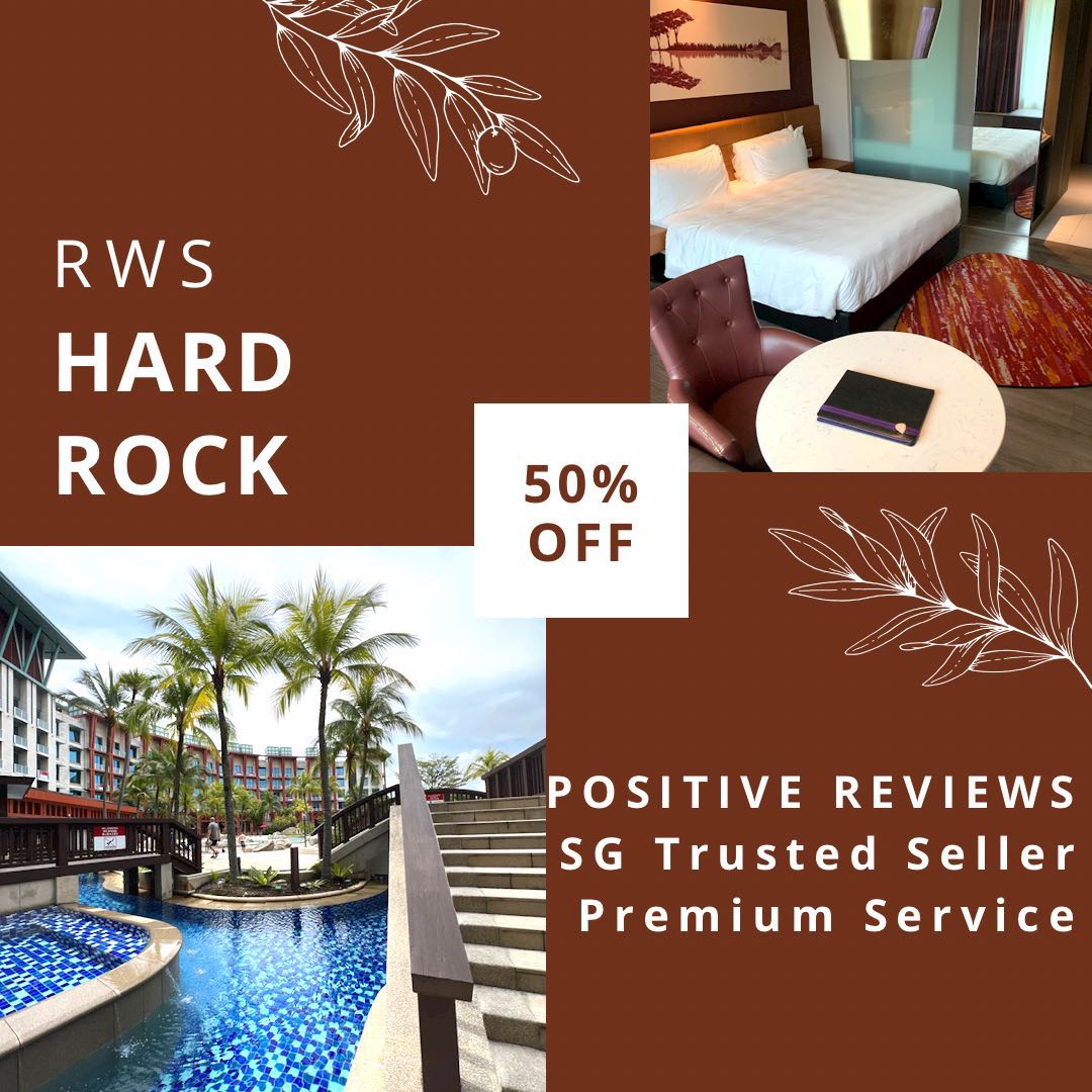 RWS Hard Rock Hotel Staycation (up to 50% discount) - Available Daily ...