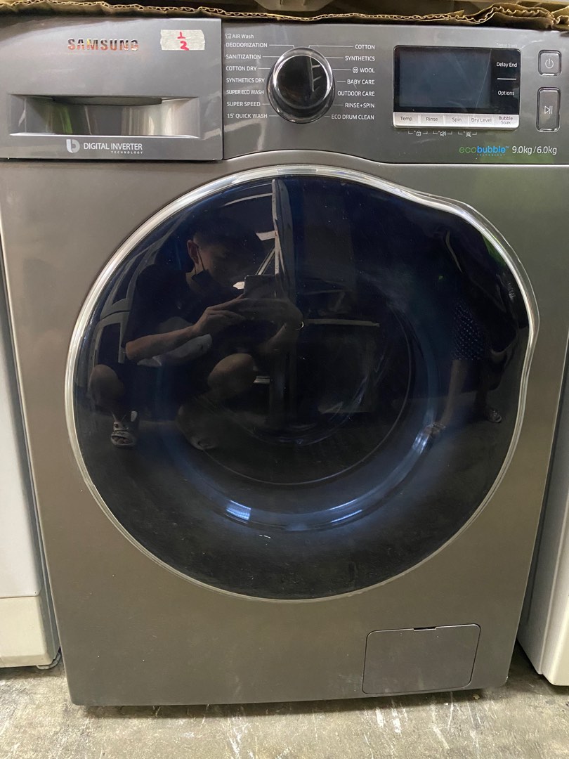 Samsung 2in1 9KG Washer/6KG Dryer 3Ticks Digital Inverter Front Loading ...