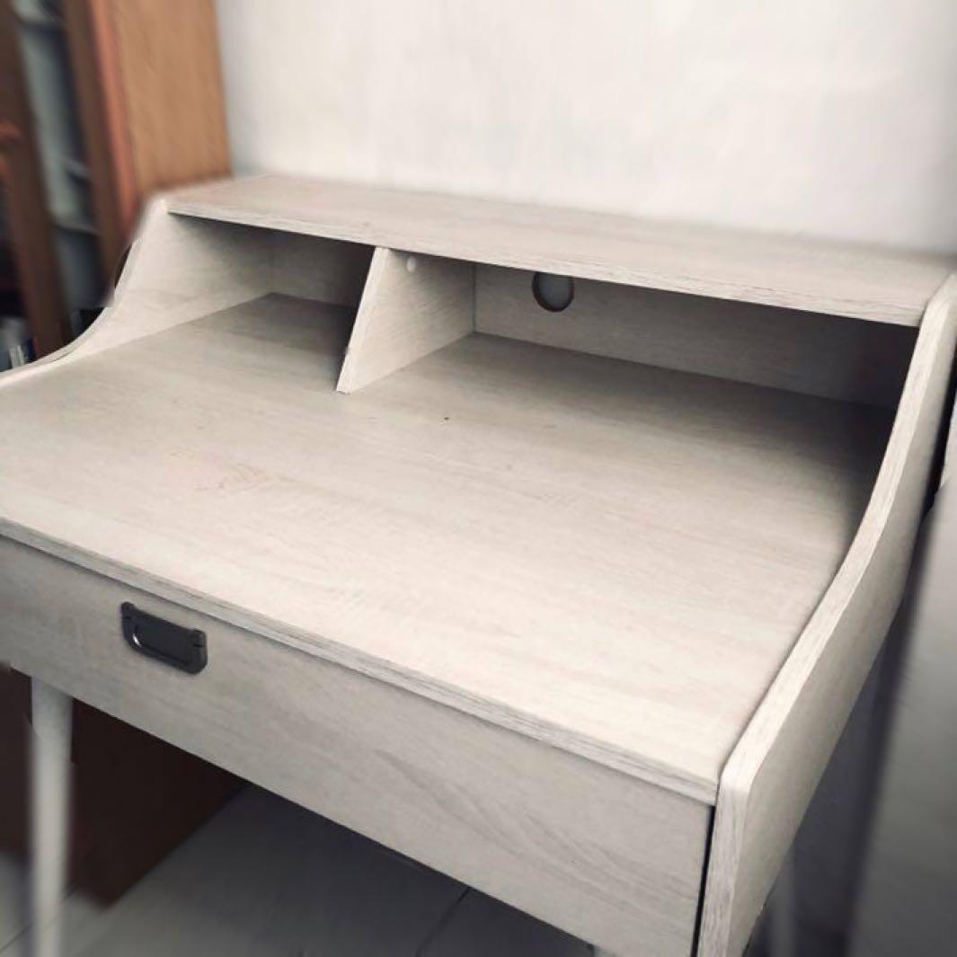 Scandinavian Study Table (Light Oak), Furniture & Home Living ...