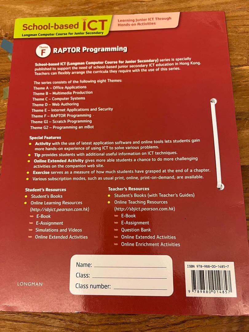 School-based ICT (Longman Computer Course for Junior Secondary) Theme F ...