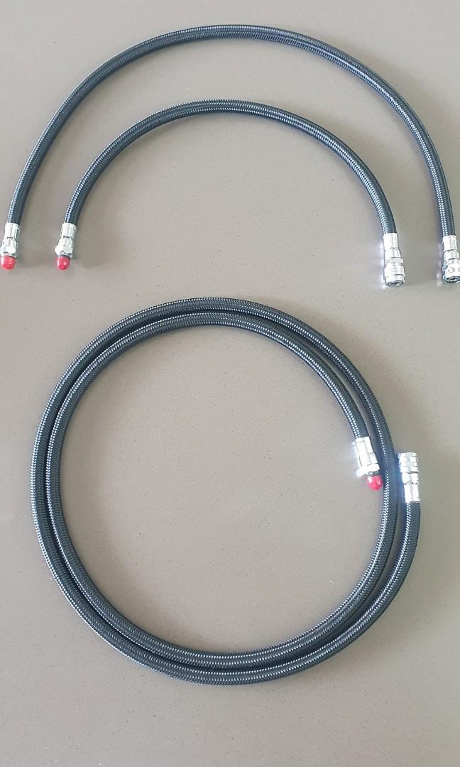 Scuba Braided LP Hose Set, Sports Equipment, Sports & Games, Water ...