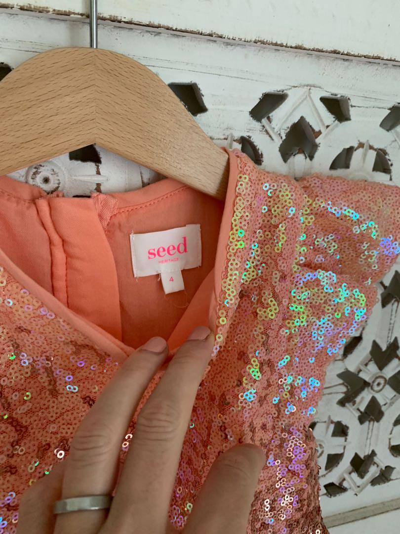 Seed heritage sparkly dress, Babies & Kids, Babies & Kids Fashion on ...
