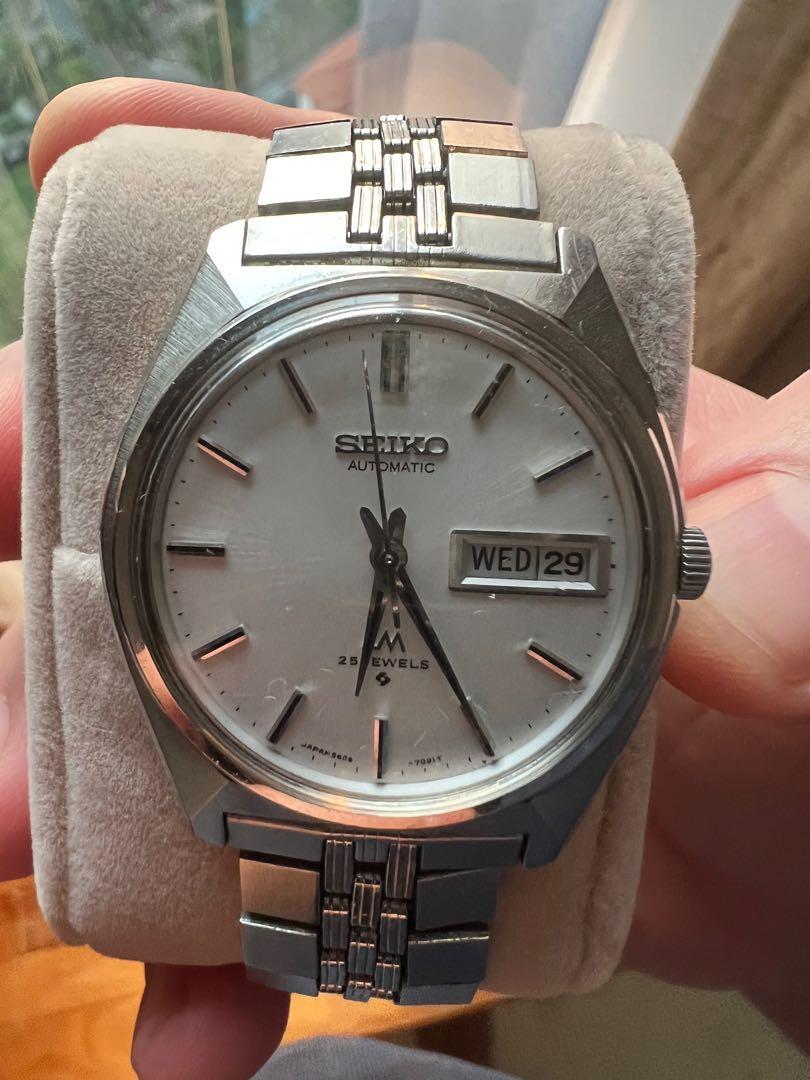 Seiko automatic Lord Matic (from 1973) 5606-7000, Men's Fashion, Watches & Accessories, Watches ...