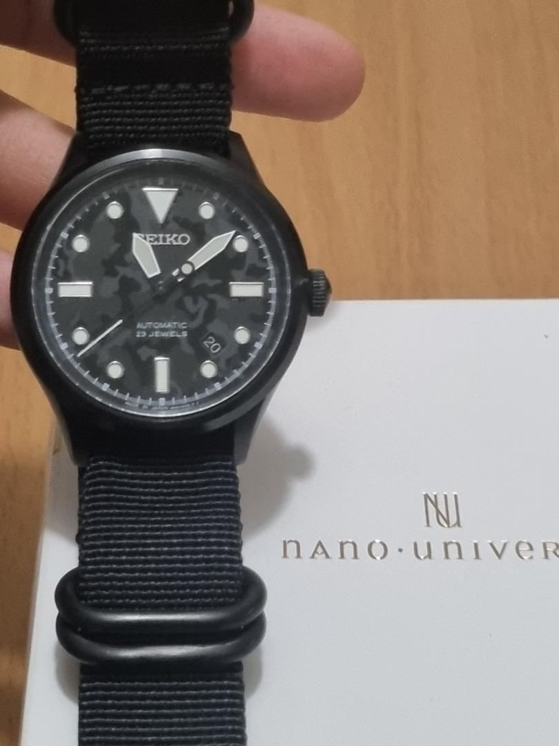Seiko Nano Universe SCVE043 Military Camouflage, Men's Fashion, Watches ...