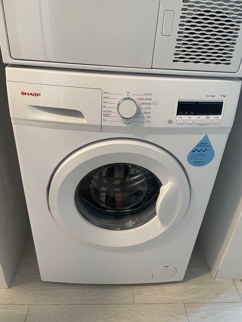 Sharp 7kg washer, TV & Home Appliances, Washing Machines and Dryers on ...